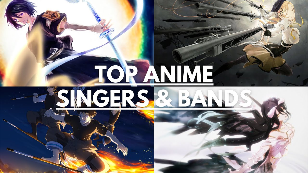 MY Top 30 Anime Singers & Bands - YouTube