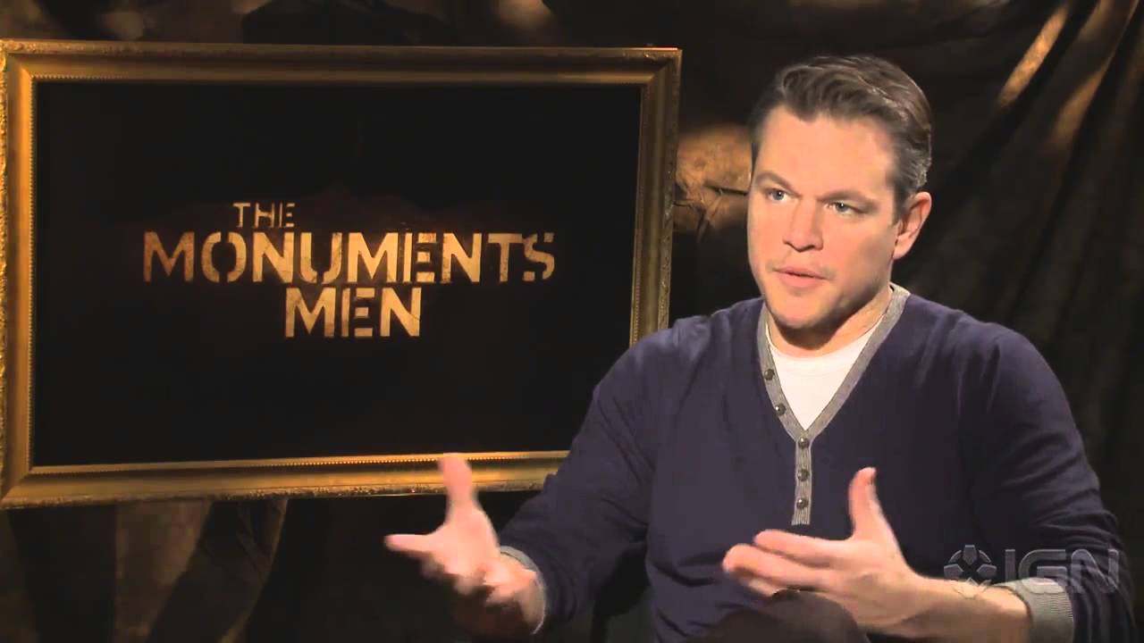 The Monuments Men - Cast Interview - YouTube