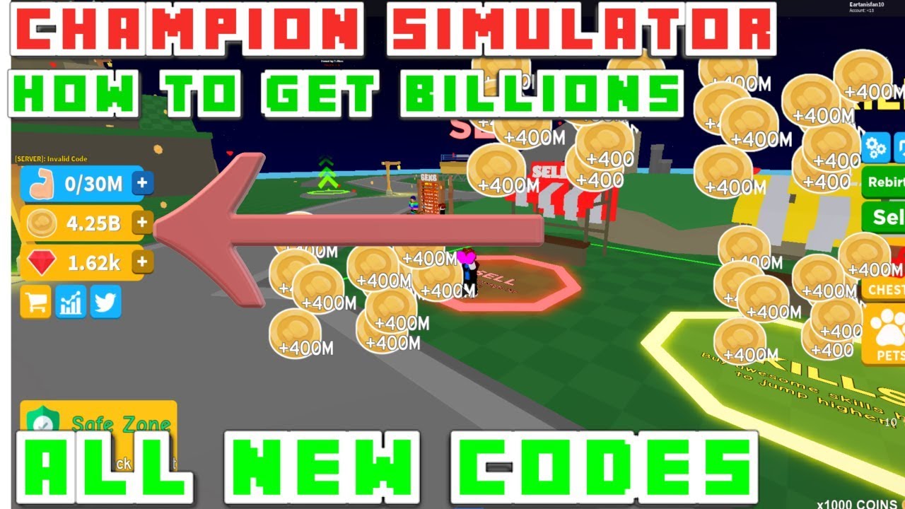 Champion Simulator ALL NEW JULY 1 CODES AND NEW UPDATE!!! - YouTube