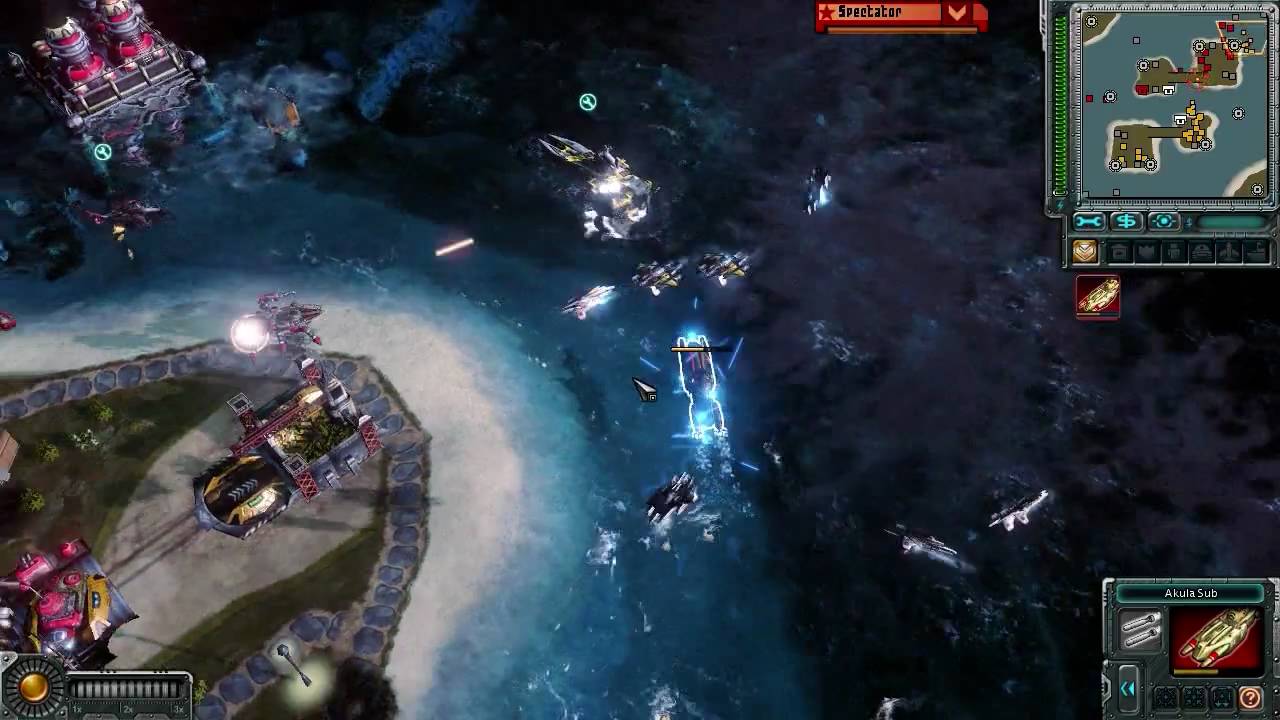 Red Alert 3 (HD 720p) - How to beat brutal AI - part 2! - YouTube