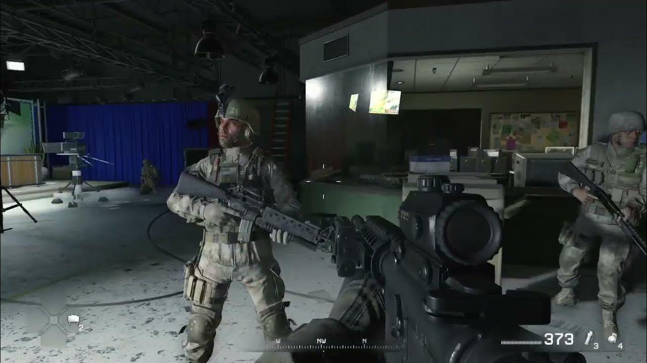 TRYING OUT CALL OF DUTY MODERN WARFARE PT2 - YouTube