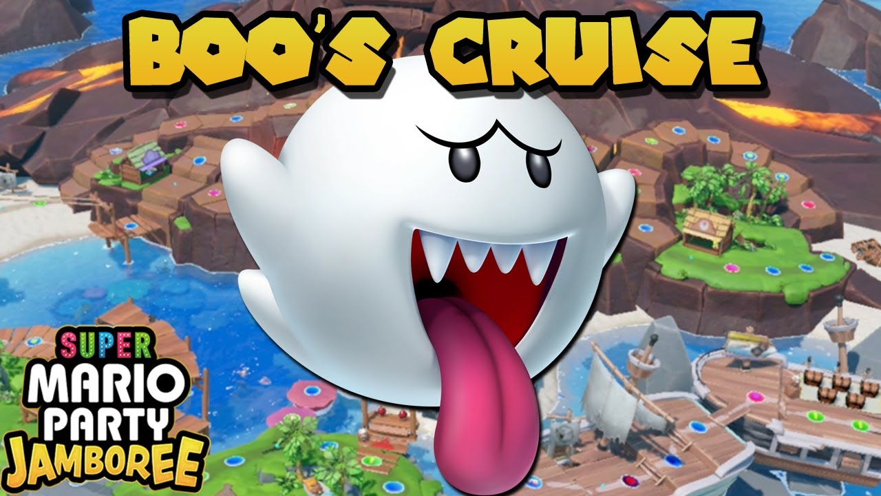 Win Super Mario Party Jamboree Only Using Boo - YouTube