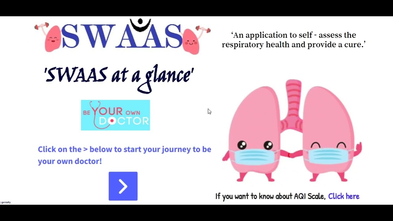 SWAAS-'Swaas at a glance' | Self-assess your respiratory health ...