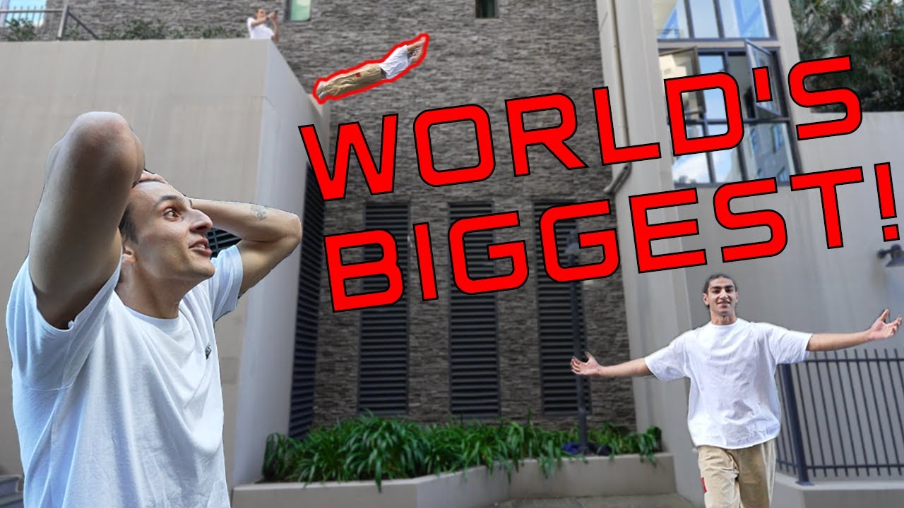 Doing the WORLD'S BIGGEST SPLAT!!! | IMPOSSIBLE CHALLENGE | 🇦🇺 - YouTube