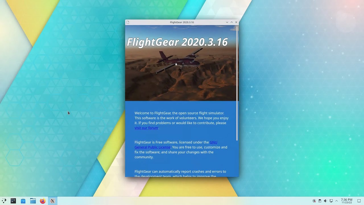 How to install FlightGear on KDE Neon - YouTube