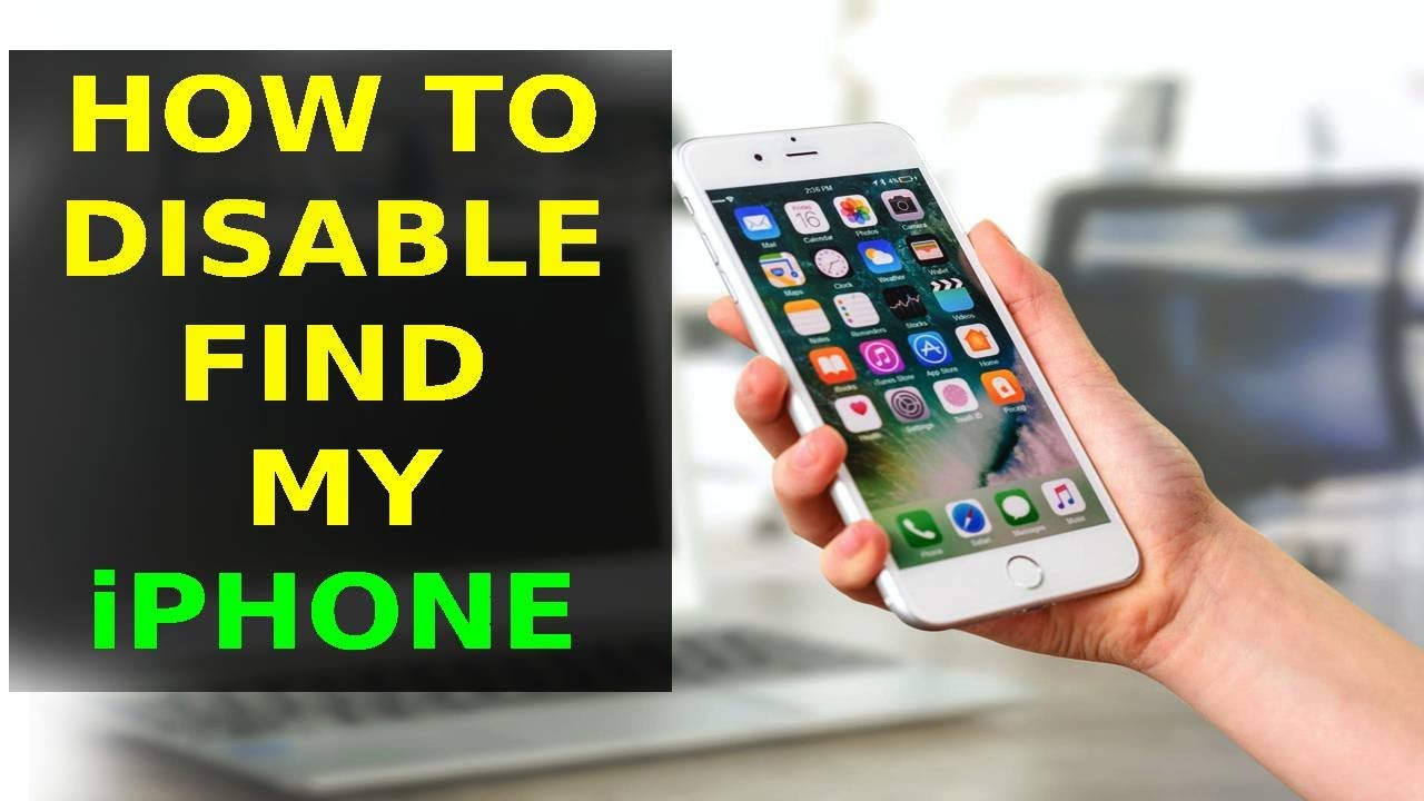 How To Disable Find My iPhone (2024) - YouTube
