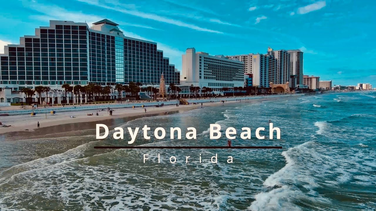 Daytona Beach FL Drone Video - Popular Spring Break & Bike Week ...