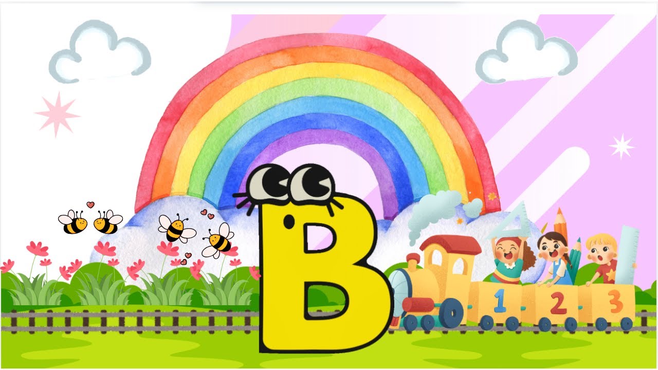 Learn the Letter B Song | ABC Alphabet Phonics for Kids | Educational ...