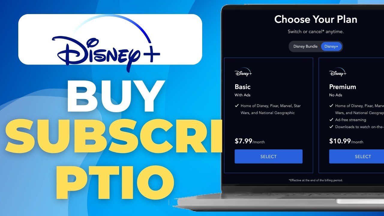 How To Buy Subscription In Disney Plus - YouTube