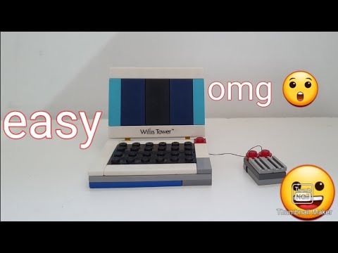 Laptop and mouse built with only Legos| lego TUBE - YouTube