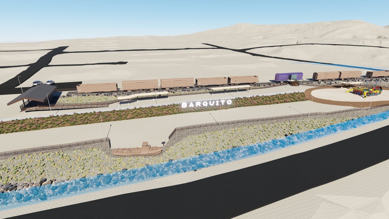 ESTACION DE TRENES BARQUITO - YouTube