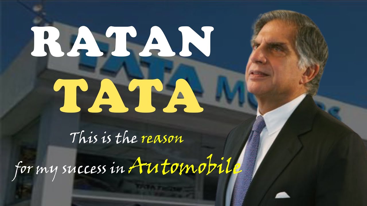 Ratan Tata | Most charitable Man of the World | Motivational Speech ...