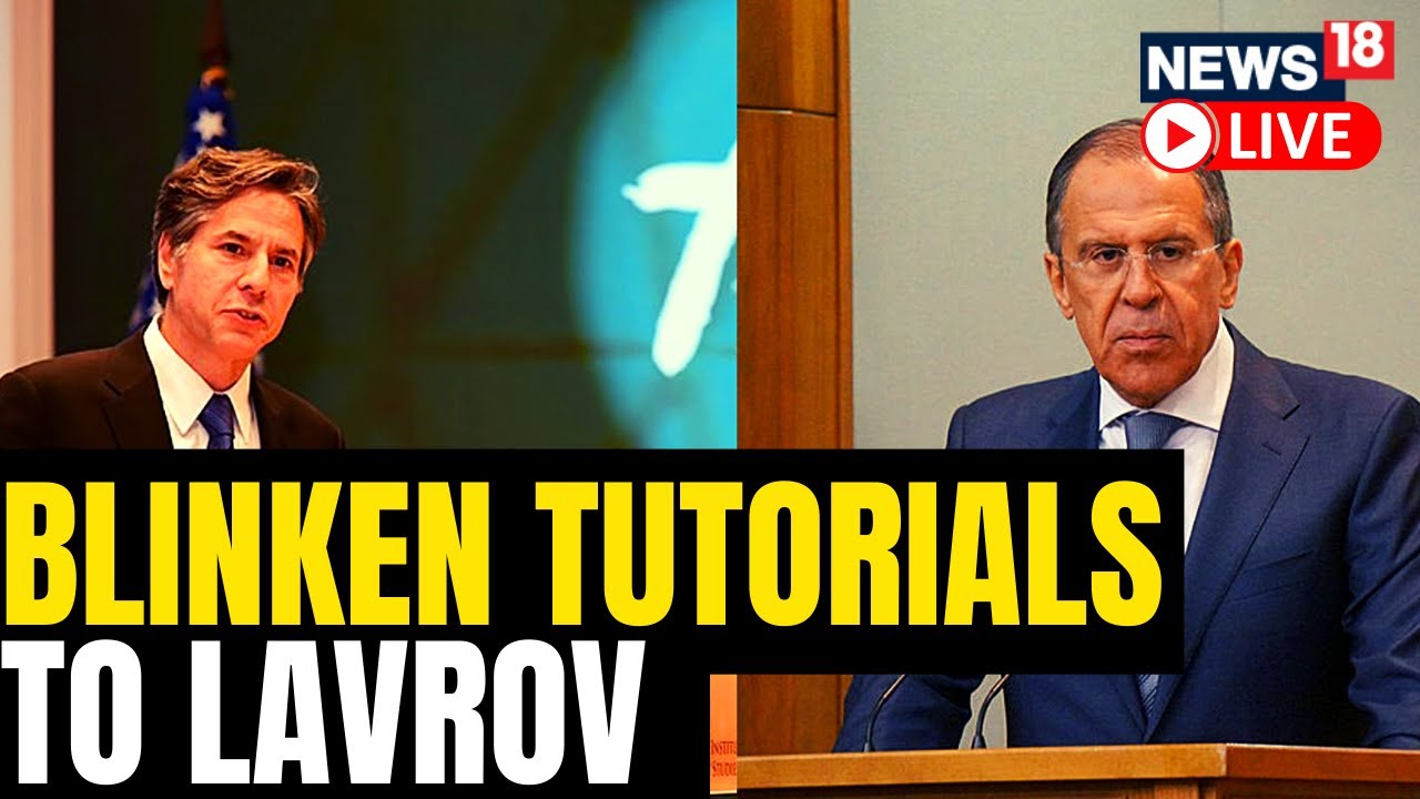 Antony Blinken Tells Lavrov To End The War Against Ukraine G20 Summit