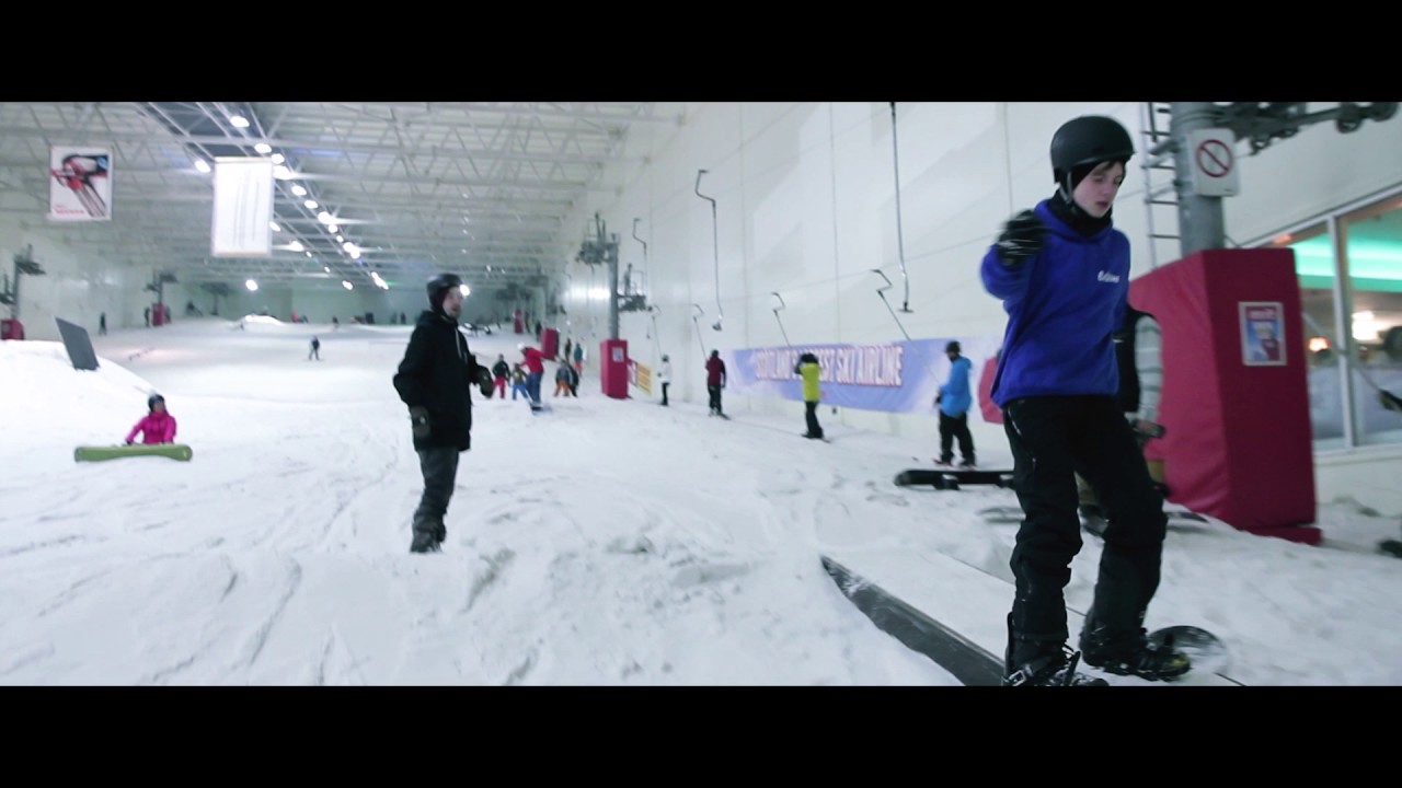 Snow Factor Park Stock Full Length - YouTube