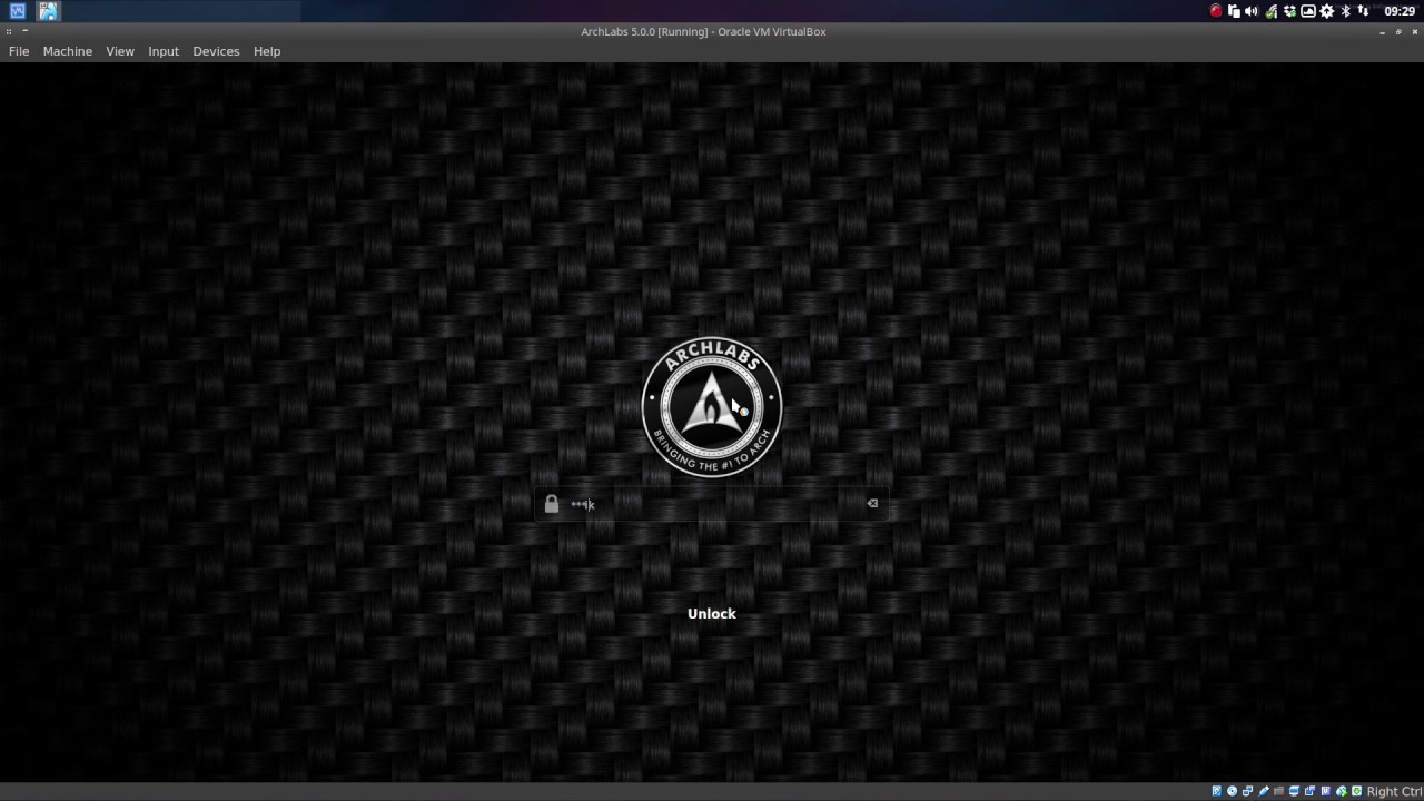 ArchLabs : 110 change the lock screen - YouTube
