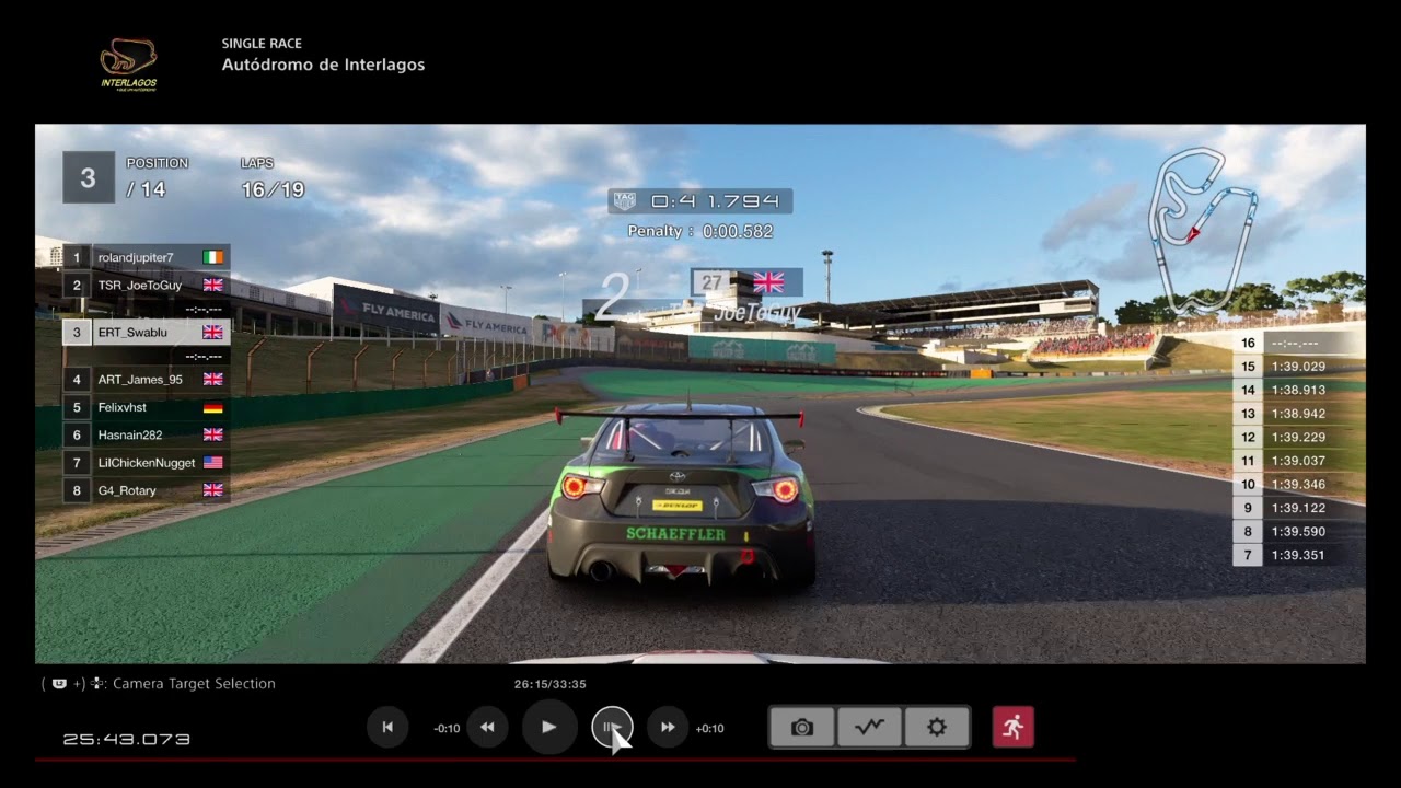 ARS TCC R1 Race Incident (Lag Bump) - YouTube