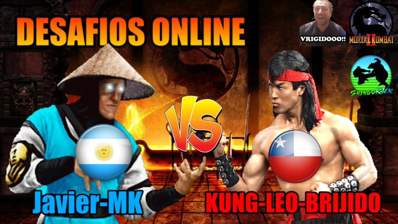 // Mortal Kombat II // 🇦🇷Javier-MK🇦🇷 VS 🇨🇱KUNG-LEO-BRIJIDO🇨🇱 Round #5 ...