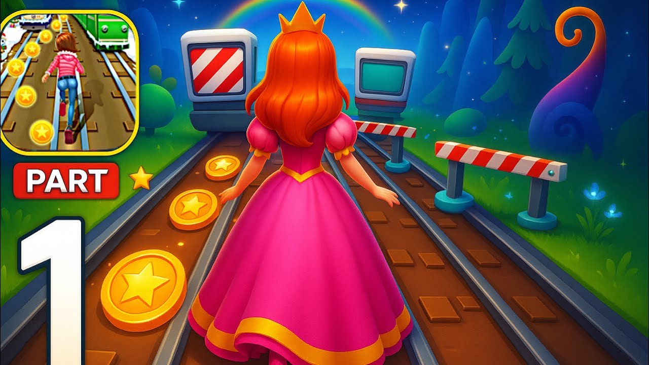 Subway Princess Runner - Gameplay Part 1 - Princess Subway Surfers ...