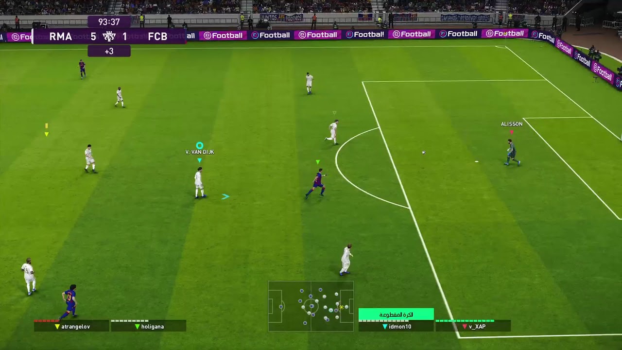 بيس 20 ماي كلوب نلعب كاس اون لاين و كو اب مباشر Pes 2029 Myclub - YouTube