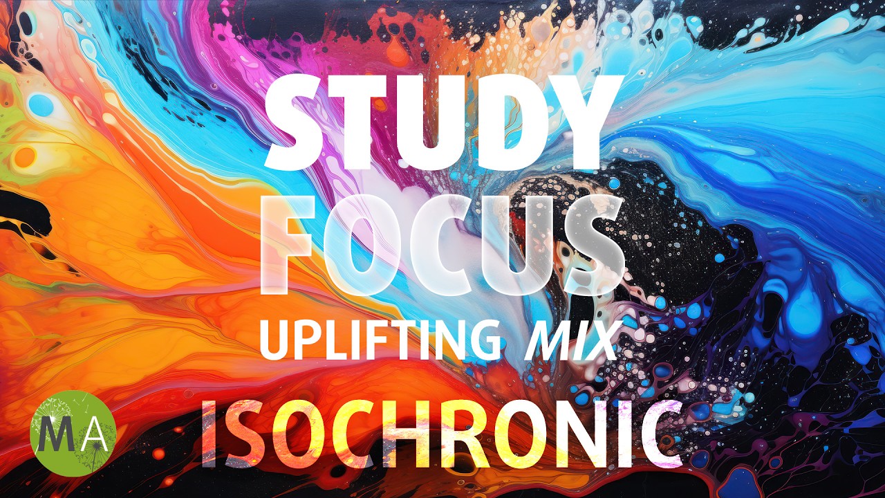 Study Focus Uplifting Electronic Study Music + Beta Isochronic Tones ...