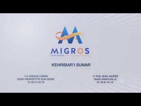 ATV AVRUPA   \\ SUPERMARCHE MIGROS KEHRIBAR'I SUNAR