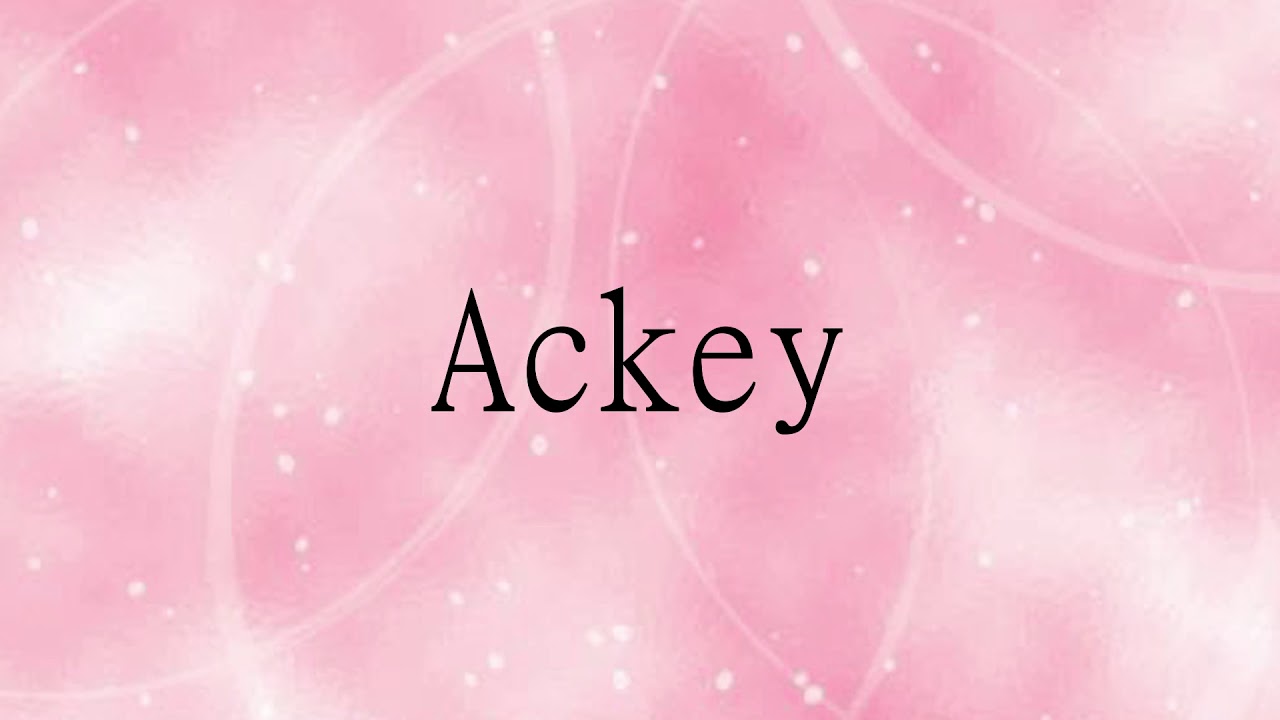 how to pronounce the english word Ackey.amazing resource.learn from me ...