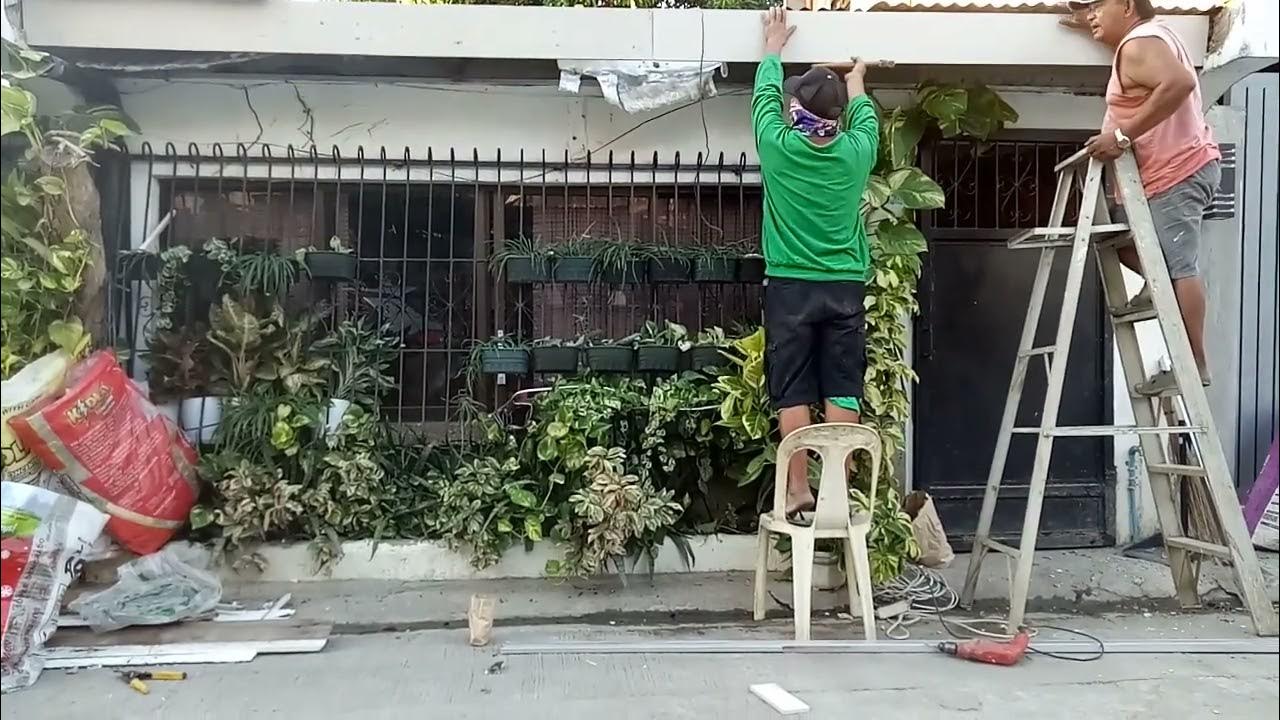 Ang pagpapalit ng alulod at bubong sa bahay - YouTube