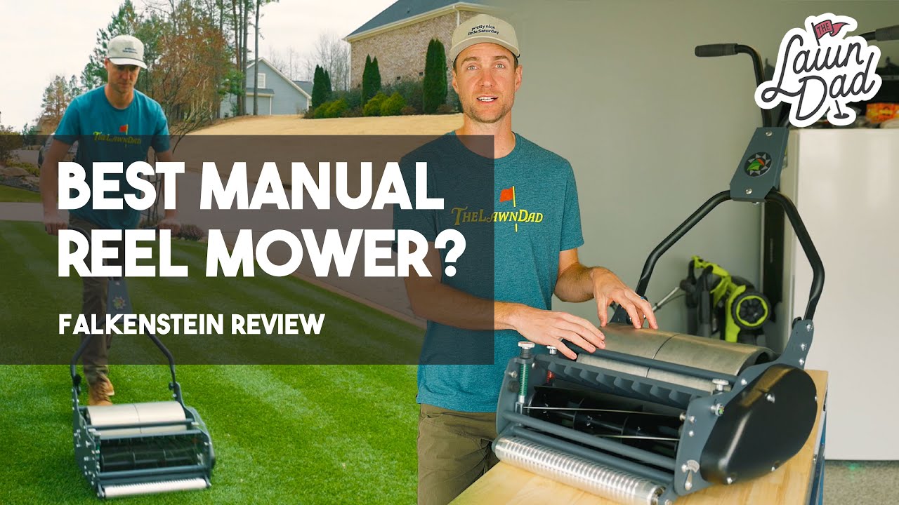Best Manual Reel Mower Made? Falkenstein Reel Mower from Cylinder Mower ...