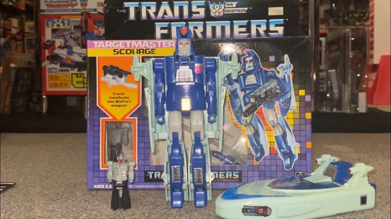 Transformers generation one targetmaster scourge review G1 complete ...