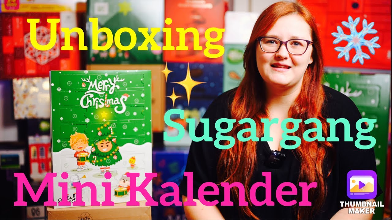ADVENTSKALENDER UNBOXING | Sugar Gang Mini Adventskalender 2023 || Ist ...