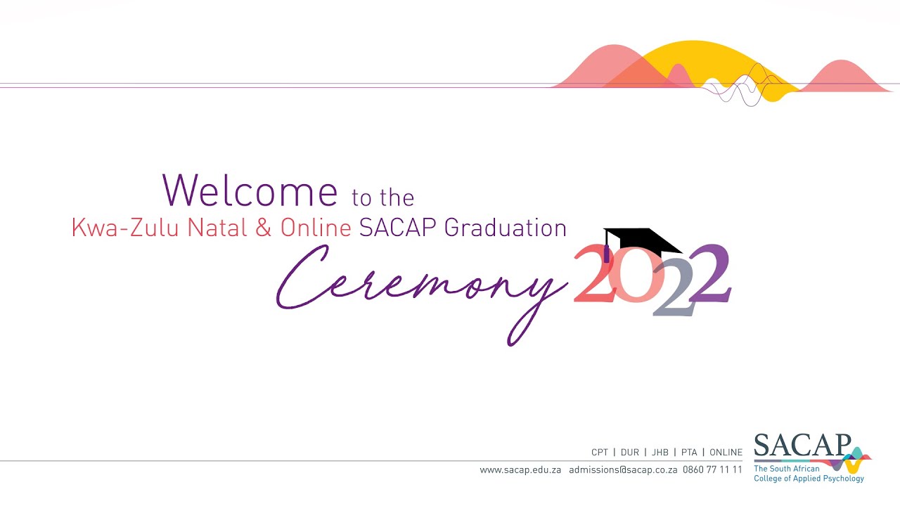 SACAP Conferral Ceremony | Online & KwaZulu-Natal - YouTube