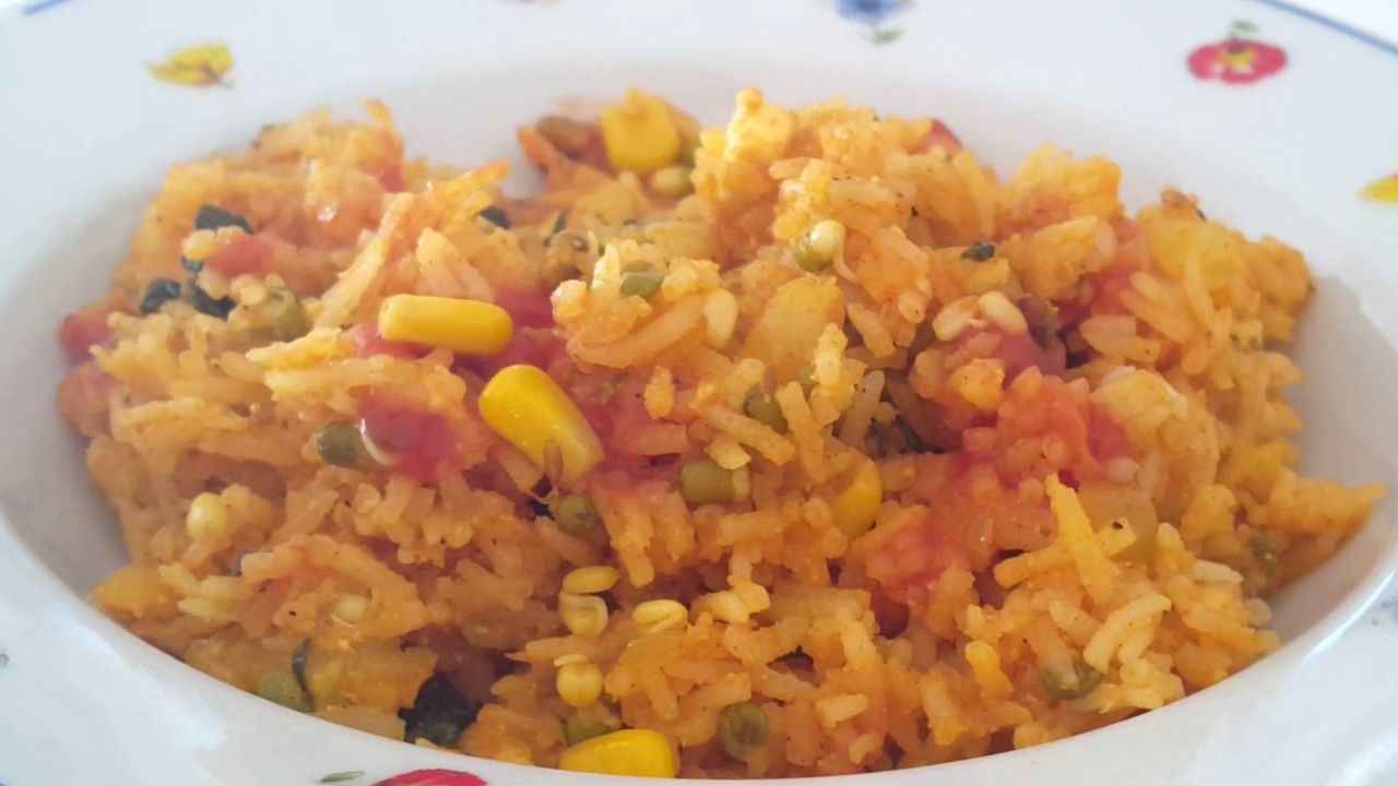 How to make Super healthy Rice for kids. #healthyrice - YouTube