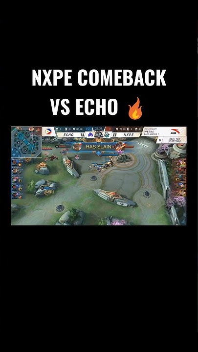 [GAME 1] NXPE COMEBACK VS ECHO | MPL PH SEASON 8 | MLBB SHORTS - YouTube