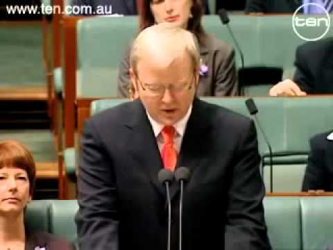 kevin rudd apology speech short - YouTube