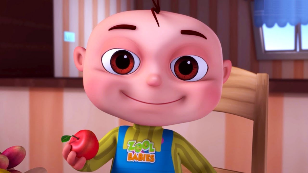 Zool Babies Apple Song And Many More | Nursery Rhymes For Kids | Zool ...