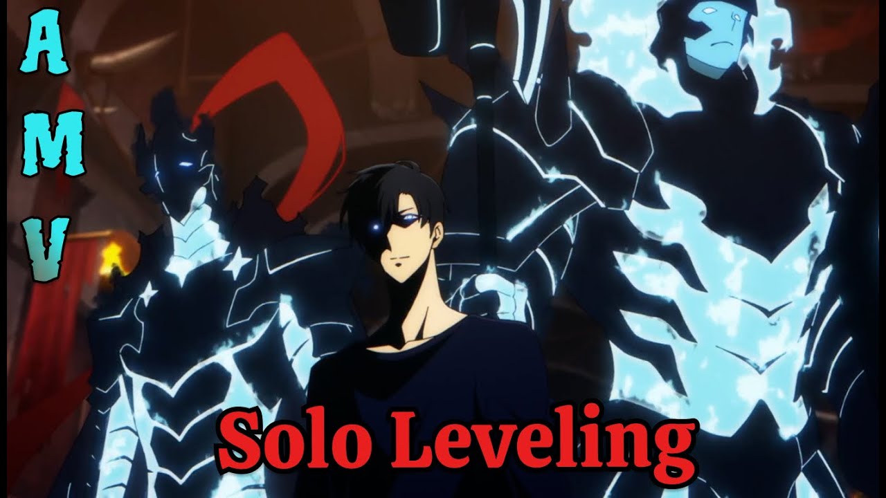 Sung Jinwoo defeats the demon monarch Baran / Solo Leveling / AMV - YouTube