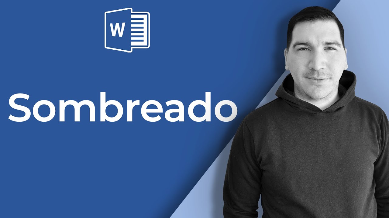 Cómo poner sombreado en word - YouTube