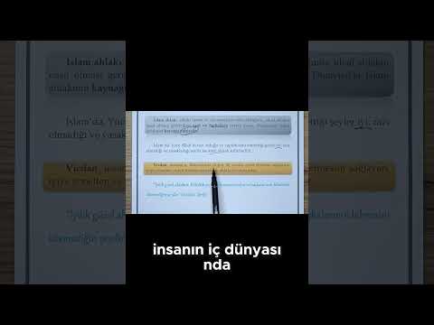 Vicdan Kavramı ve İslam'da Ahlak #Vicdan #İslamdaAhlak #AhlakBilgisi #keşfet #ders
