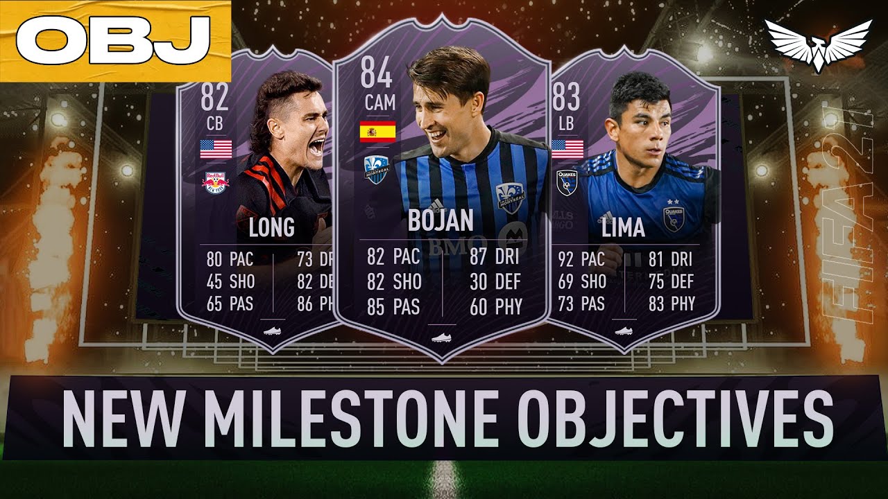 NEW MLS MILESTONE OBJECTIVE CARDS - 6PM CONTENT - FIFA 21 Ultimate Team ...
