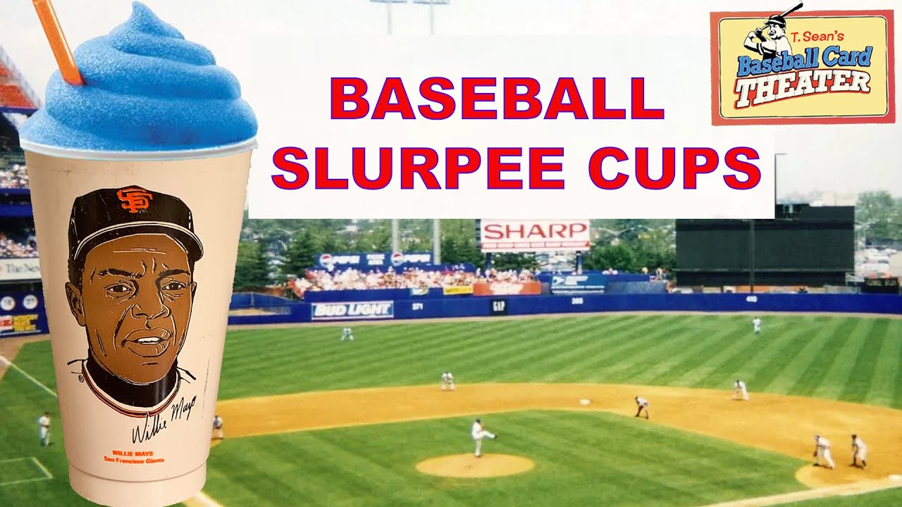 Baseball Slurpee Cups - Baseball Card Theater - YouTube