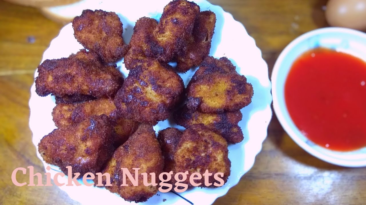 Chicken Nuggets Without Blending Chicken | Easy Chicken Nuggets ...