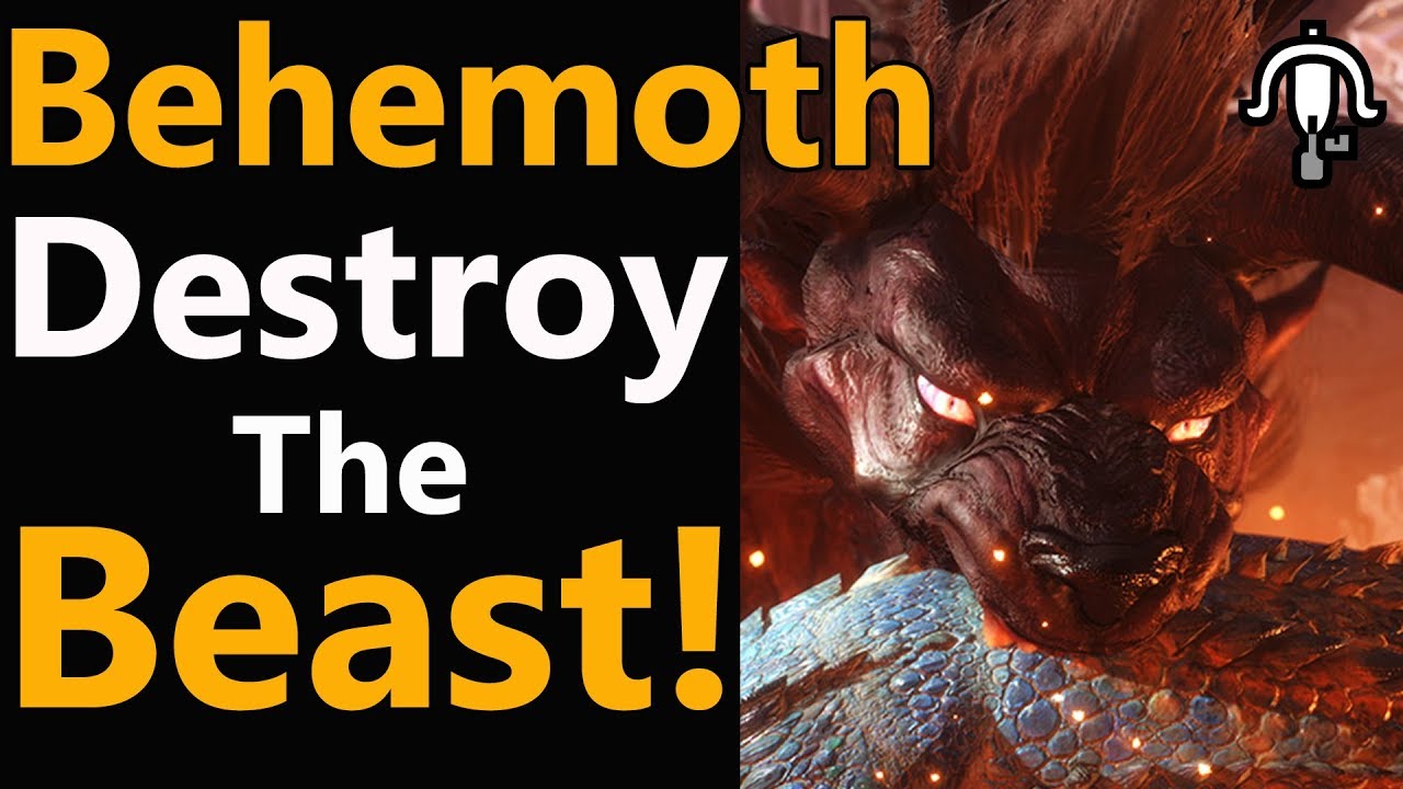 MHW: Behemoth Guide | Damage & Survive | Mixed Set | Armor Showcase ...