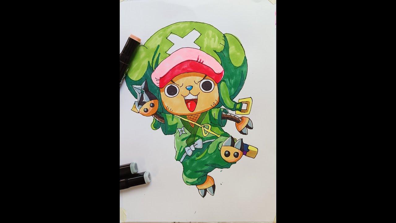 Vẽ Chopper | How to draw One piece. - YouTube