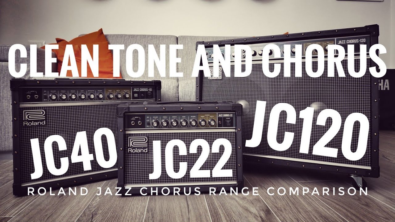 2021 Roland Jazz Chorus Range Comparison: JC-22, JC-40 and JC-120 with ...