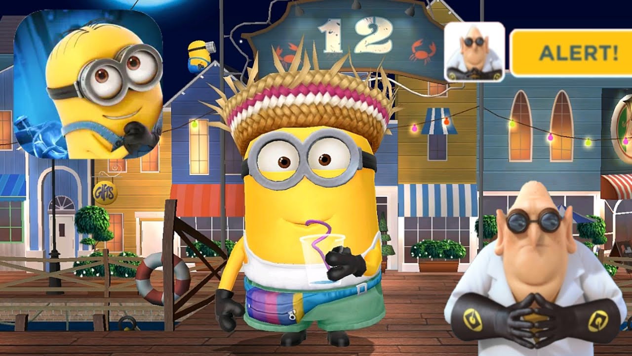 Despicable Me Minion rush Island Hopper GOLDEN costume level 477 ...