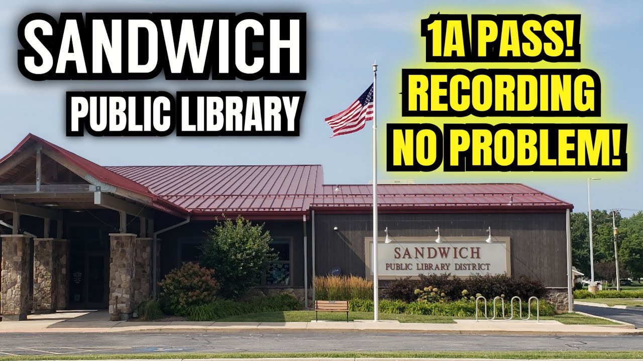 Sandwich Library Respects 1A Rights | First Amendment | MIDWEST AUDIT ...
