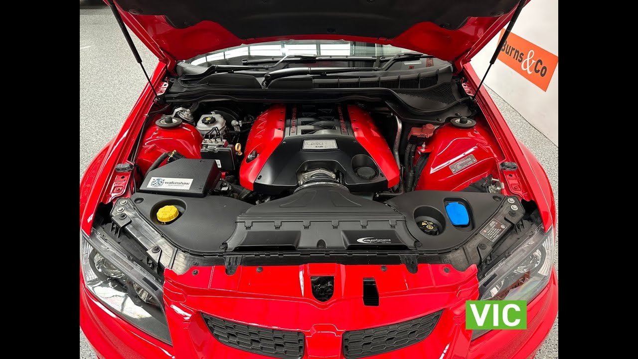 2009 Holden HSV Commodore - Engine video - YouTube