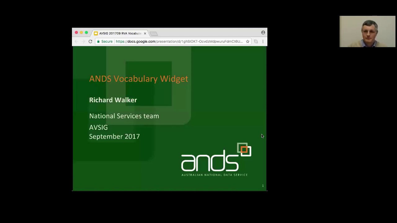 ANDS Vocabulary Widget - YouTube