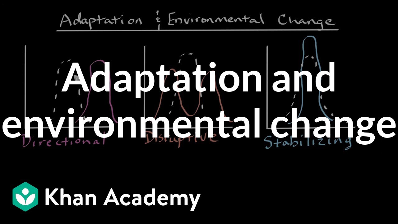 Adaptation and environmental change | Mechanisms of evolution | High ...