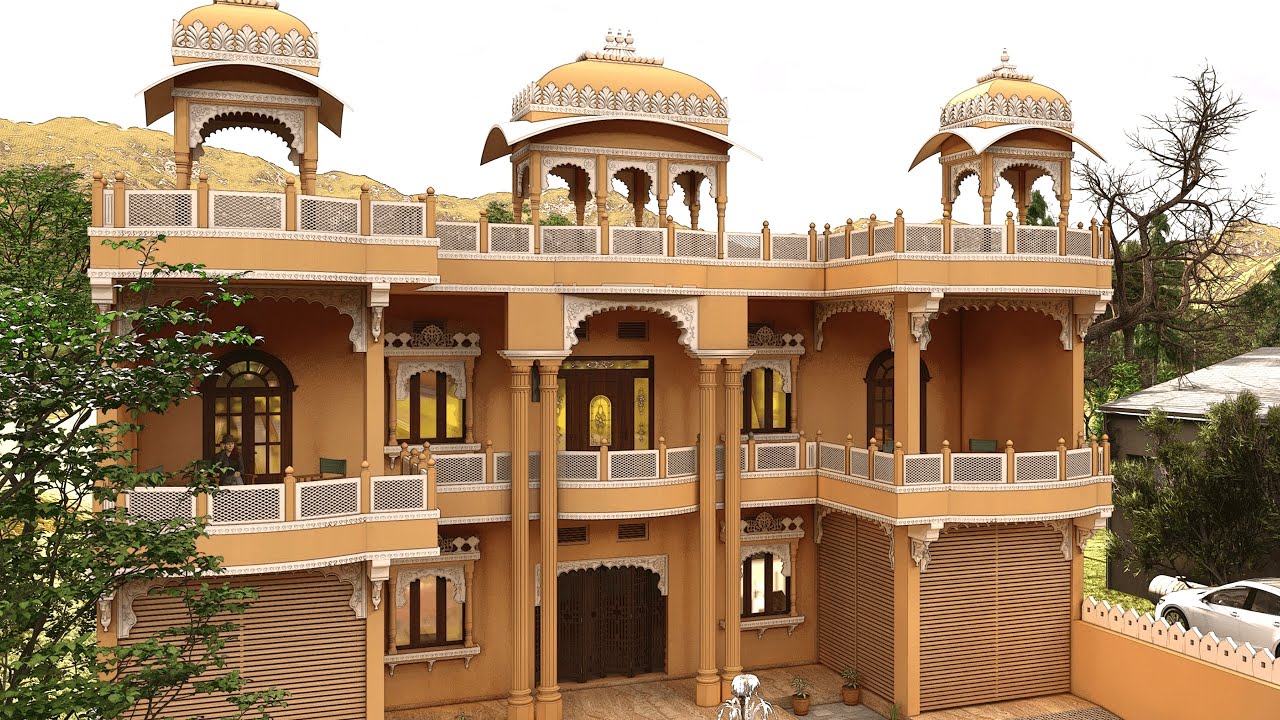 "Rajasthan Heritage Brought to Life: Exquisite Home Design in Ujjain by ...